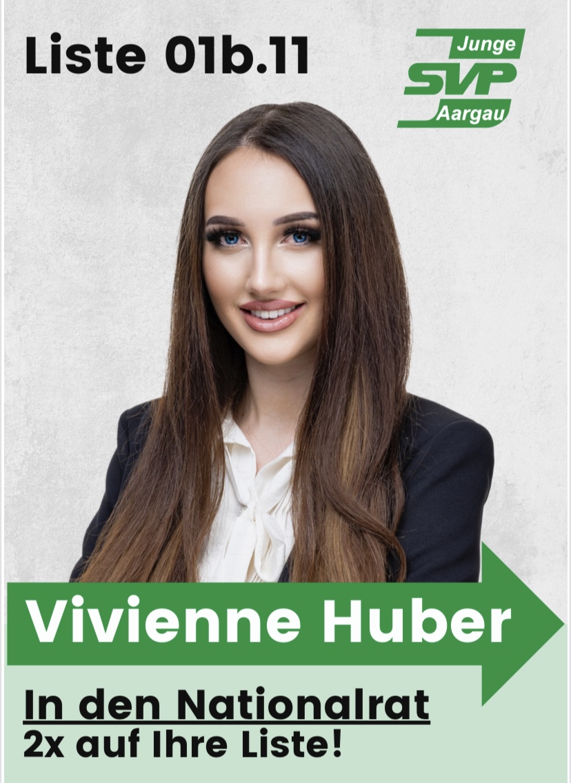 UDC Svizzera - Wahlen23 – Vivienne Huber