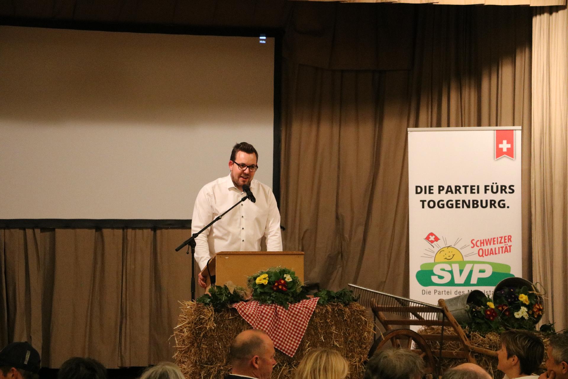 UDC Svizzera - Wahlen23 – Christian Vogel