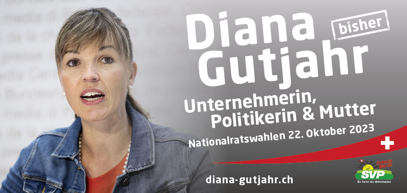 UDC Svizzera - Wahlen23 – Diana Gutjahr